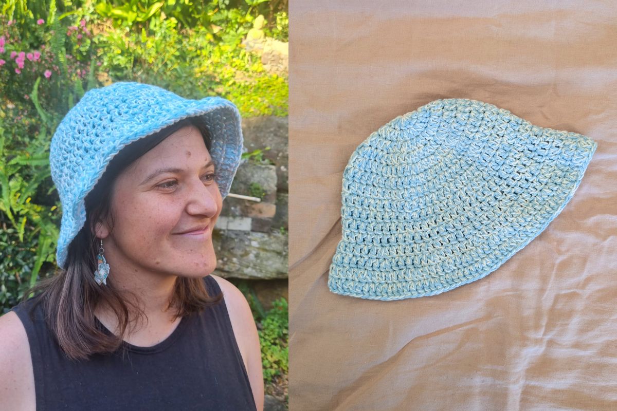 Free Crochet Bucket Hat Pattern: The perfect quick project! – Hey It's ...